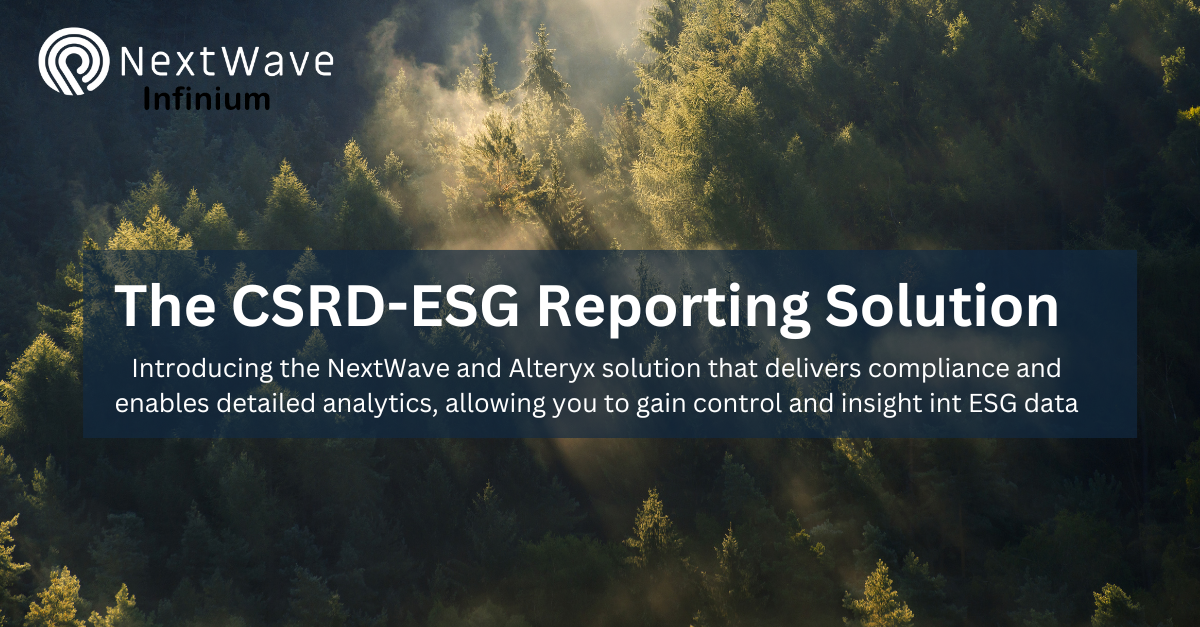 Gain control & insight into ESG data | Optimise your CSRD reporting